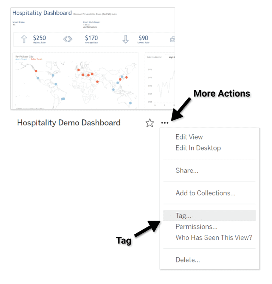 How to use Tags to Improve Searches on Tableau Server/Online